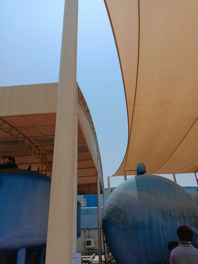 FABRIC SHADE WORK FOR DMF TANK – Al Tair Group